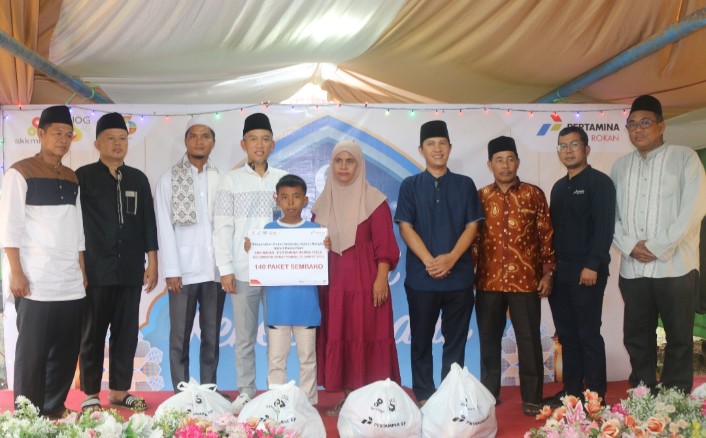Safari Ramadhan 1445 H, Pertamina EP Ramba Field Salurkan 140 Paket ...