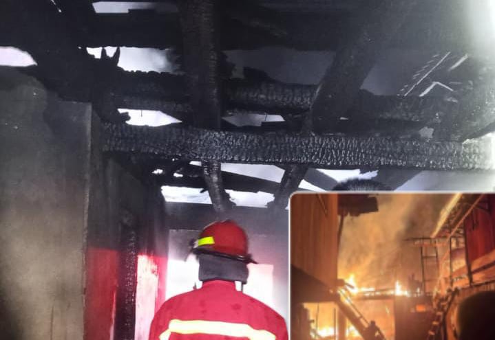Dua Rumah di Lebak Budi Panang Enim Ludes Terbakar | Link Sumsel