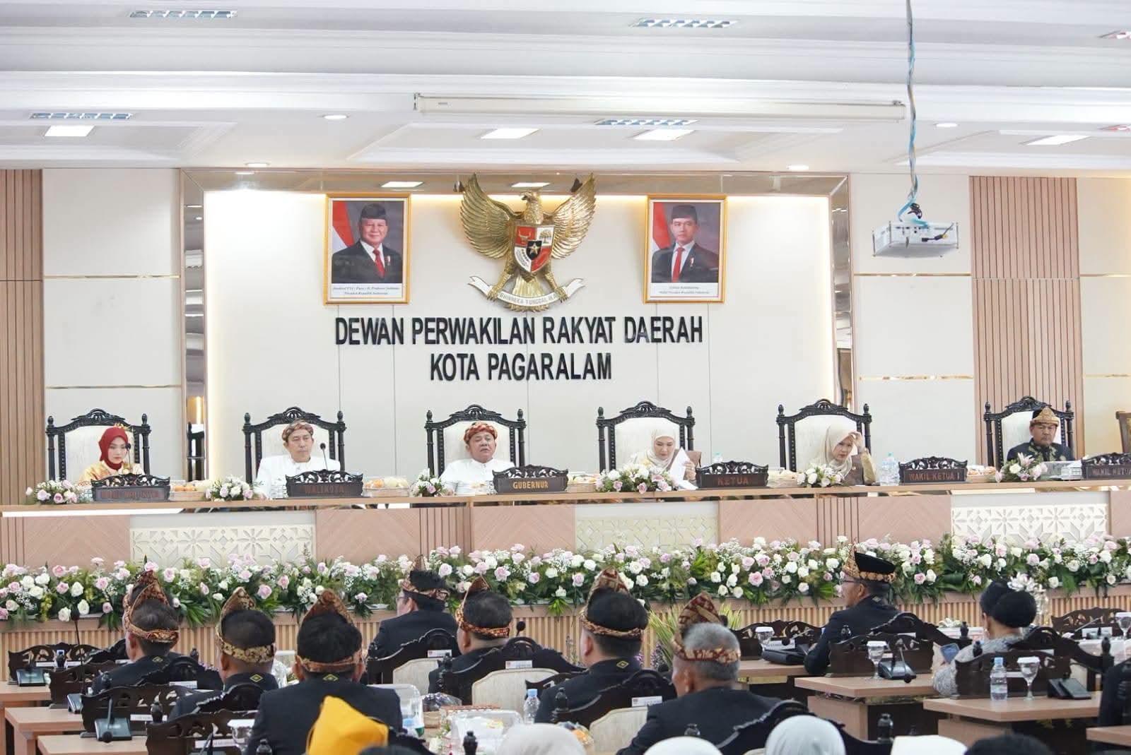Rapat Paripurna DPRD Kota Pagaralam Dalam Rangka Memperingati Hari Jadi ...